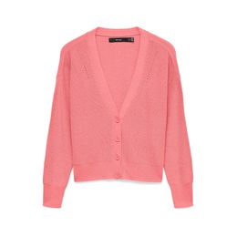 V&eacute;ro Moda Vero Moda Strickjacke 'VMNew Lexsun' Damen Gr&ouml;&szlig;e XXL koralle