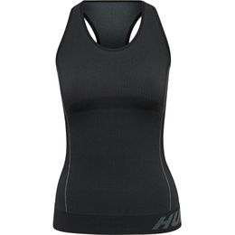 Hummel Sporttop 'Te Christel' Damen Gr&ouml;&szlig;e XS grau / dunkelgr&uuml;n / schwarz