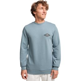 Billabong Sweatshirt 'Foundation' Herren Gr&ouml;&szlig;e L navy / taubenblau / hellgr&uuml;n / rosa