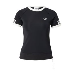 adidas originals T-Shirt 'LAYERED CALITEE' Damen Gr&ouml;&szlig;e XS/S schwarz / wei&szlig;