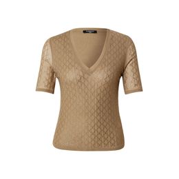 Guess By Marciano T-Shirt 'ARIA' Damen Gr&ouml;&szlig;e XL dunkelbeige / silber