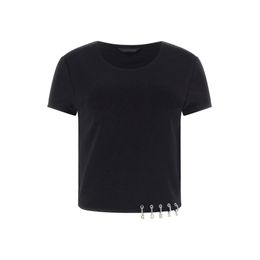 Guess T-Shirt 'ELISABETTE' Damen Gr&ouml;&szlig;e XXL schwarz