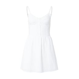 Hollister Kleid Damen Gr&ouml;&szlig;e 42 wei&szlig;