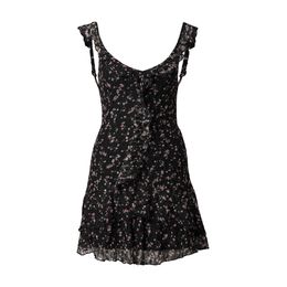 Hollister Kleid Damen Gr&ouml;&szlig;e 36 rosa / schwarz
