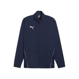 Puma Sportjacke 'TeamGoal' Herren Gr&ouml;&szlig;e M dunkelblau / wei&szlig;