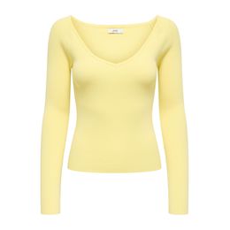 Jacqueline de Yong JDY Pullover 'JDYNanna' Damen Gr&ouml;&szlig;e S gelb