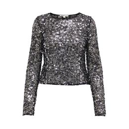 Only Bluse 'ONLPalema' Damen Gr&ouml;&szlig;e L schwarz / silber