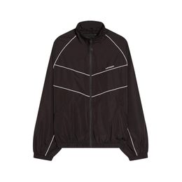 Bershka Jacke Herren Gr&ouml;&szlig;e L schwarz / wei&szlig;