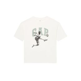 GAP T-Shirt Jungen Gr&ouml;&szlig;e 152/158 grau / hellgr&uuml;n / wei&szlig;