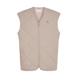 Calvin Klein Jeans Weste Herren Gr&ouml;&szlig;e XXL beige / schwarz