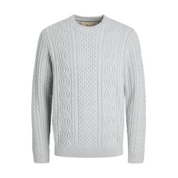 Jack & Jones Premium Pullover 'JPRBLUsean' Herren Gr&ouml;&szlig;e M hellgrau