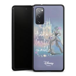DeinDesign Galaxy S20 FE 5G Handy Silikon H&uuml;lle Case schwarz Handyh&uuml;lle Disney Official Licensed Product Cinderella