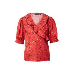 Dorothy Perkins Bluse Damen Gr&ouml;&szlig;e XXXL beige / rot / schwarz
