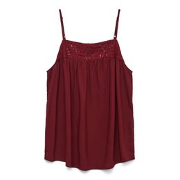 V&eacute;ro Moda Vero Moda Top 'VMGRACE' Damen Gr&ouml;&szlig;e M weinrot