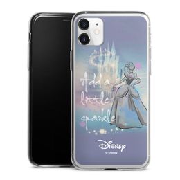 DeinDesign iPhone 11 Handy Slim Case Silikon Handyh&uuml;lle transparent H&uuml;lle extra d&uuml;nn Disney Official Licensed Product Cinderella Silikon Slim Case