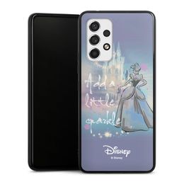 DeinDesign Galaxy A53 5G Handy Silikon H&uuml;lle Case schwarz Handyh&uuml;lle Disney Official Licensed Product Cinderella