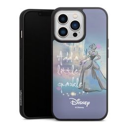 DeinDesign iPhone 13 Pro Handy Premium Silikon H&uuml;lle Handyh&uuml;lle schwarz Case Disney Cinderella Official Licensed Product Silikon Premium Case