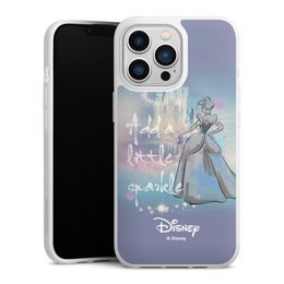 DeinDesign iPhone 13 Pro Handy Silikon H&uuml;lle Case wei&szlig; Handyh&uuml;lle Disney Cinderella Official Licensed Product Silikon Case