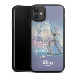 DeinDesign iPhone 11 Handy Premium Silikon H&uuml;lle Handyh&uuml;lle schwarz Case Disney Cinderella Official Licensed Product Silikon Premium Case