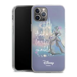 DeinDesign iPhone 12 Pro Max Handy Silikon H&uuml;lle Case transparent Handyh&uuml;lle Disney Cinderella Official Licensed Product Silikon Case
