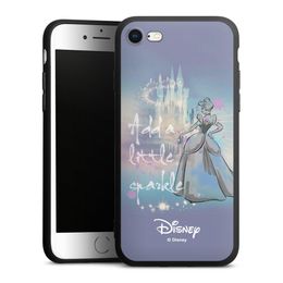 DeinDesign iPhone SE (2022) Handy Premium Silikon H&uuml;lle Handyh&uuml;lle schwarz Case Disney Official Licensed Product Cinderella Silikon Premium Case