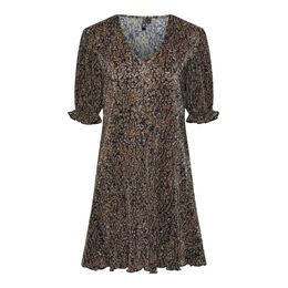 Pieces Dress 'JOHANNE' female size 38 Cream / Pueblo / Umbra / Black