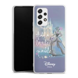 DeinDesign Galaxy A53 5G Handy Silikon H&uuml;lle Case transparent Handyh&uuml;lle Disney Official Licensed Product Cinderella Silikon Case