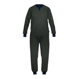 Tom Tailor Pyjama Herren Gr&ouml;&szlig;e M/L navy / oliv