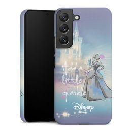 DeinDesign Galaxy S22 Handy Premium Case Smartphone Handyh&uuml;lle Schutzh&uuml;lle matt Disney Cinderella Official Licensed Product Premium Case