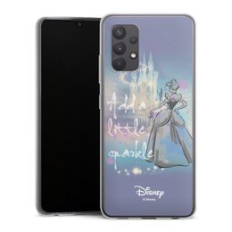 DeinDesign Galaxy A32 4G Handy Silikon H&uuml;lle Case transparent Handyh&uuml;lle Disney Cinderella Official Licensed Product Silikon Case