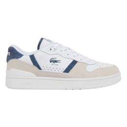 Lacoste Sneaker Herren Gr&ouml;&szlig;e 44 creme / blau / wei&szlig;