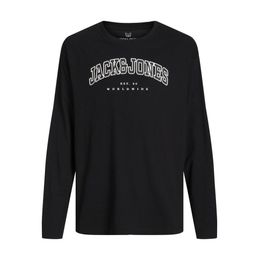 Jack & Jones Mini Shirt 'JJECALEB' Jungen Gr&ouml;&szlig;e 110 schwarz / wei&szlig;