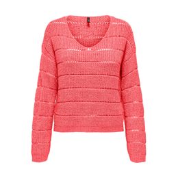 Only Carmakoma Pullover 'CARPamela' Damen Gr&ouml;&szlig;e 4XL himbeer