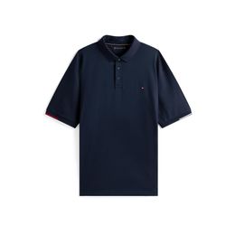 Tommy Hilfiger Big & Tall Tommy Hilfiger Big & Tall Poloshirt Herren Gr&ouml;&szlig;e 4XL navy / wei&szlig;