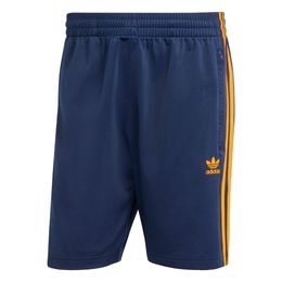 Adidas Originals Shorts 'Adicolor Firebird' Herren Gr&ouml;&szlig;e 40/42 dunkelblau / orange