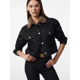 Trendyol Jacke Damen Gr&ouml;&szlig;e S schoko / hellbraun / schwarz