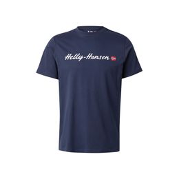 Helly Hansen T-Shirt 'CORE 2.0' Herren Gr&ouml;&szlig;e M navy / wei&szlig;