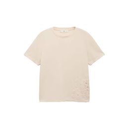 Mango T-Shirt 'SUMATRA' Damen Gr&ouml;&szlig;e S beige