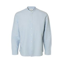Selected Button Up Shirt 'SLHClay' male size XL Light blue