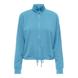 Only Play Athletic Zip-Up Hoodie 'ONPFREI' female Blue size L