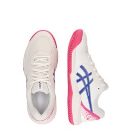 asics Sportschuh 'Dedicate 8' Damen Gr&ouml;&szlig;e 37.5 hellbeige / blau / pink