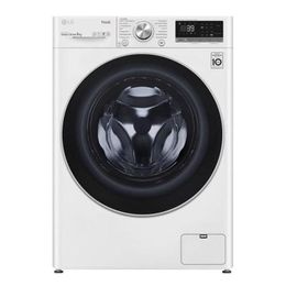LG Waschmaschine Wei&szlig; (A, 9 kg, 1.560 U./Min.) mit AI DD&reg; & TurboWash&reg;360&deg; F6WV709P1 F6WV709P1