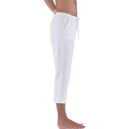 WITT Damen Schlupfhose aus b&uuml;gelarmer Strukturware, wei&szlig;, Gr&ouml;&szlig;e 40