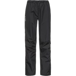 Vaude Fluid Regenhose Damen - Gr&ouml;&szlig;e 42 - schwarz