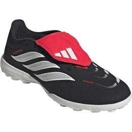 Adidas PREDATOR LEAGUE FT TF Fu&szlig;ballschuhe Herren - Gr&ouml;&szlig;e 43 1/3 - schwarz