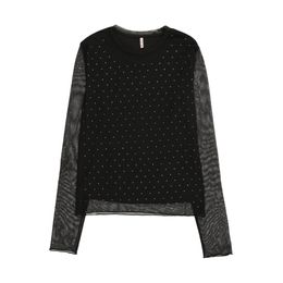 Only Girls Shirt 'KOGJADA' M&auml;dchen Gr&ouml;&szlig;e 122/128 schwarz