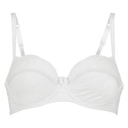 Hunkem&ouml;ller Hunkem&ouml;ller BH Damen Gr&ouml;&szlig;e 75 wei&szlig;