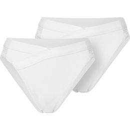 w&auml;schepur w&auml;schepur Damen Jazzpants mit elastischem Stoffbund, wei&szlig;, Gr&ouml;&szlig;e 36/38