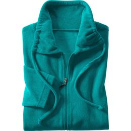 Plantier Damen Bademantel, smaragd, Gr&ouml;&szlig;e 52/54