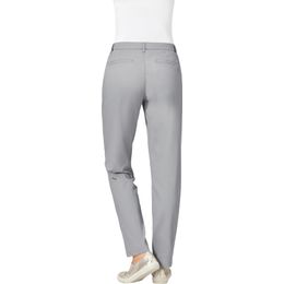 WITT Damen Boyfriend-Hose mit G&uuml;rtelschlaufen, grau, Gr&ouml;&szlig;e 23
